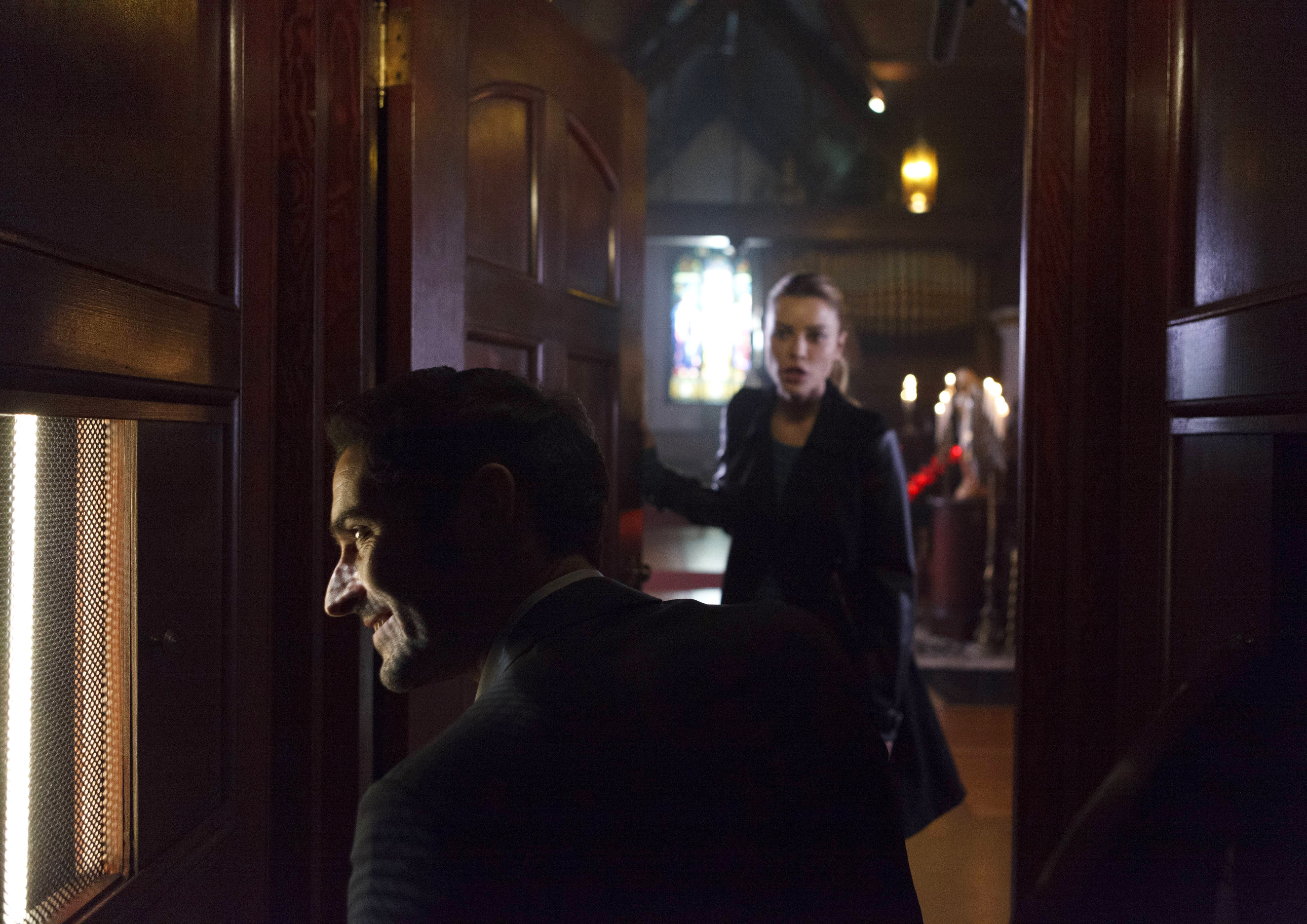 LUCIFER Season 1 Episode 9 PHOTOS: "A Priest Walks into a Bar"