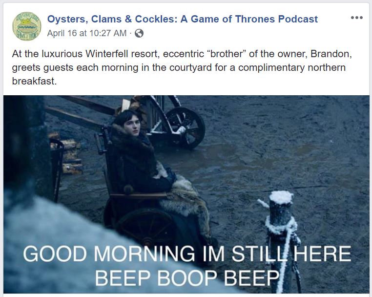 Game of thrones font morning - feedgawer