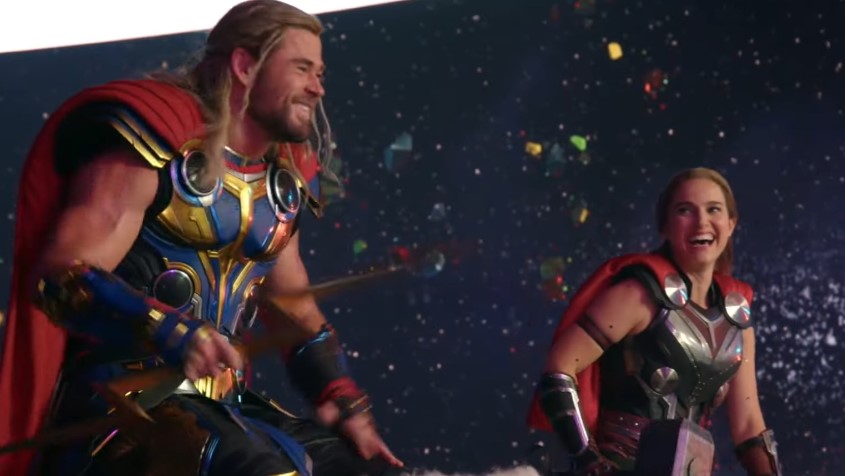 Enjoy a BTS Look at Thor: Love and Thunder
