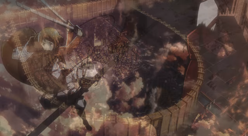 Attack On Titan Season 1 Episode 13 Recap - Primal Desire: The Struggle ...
