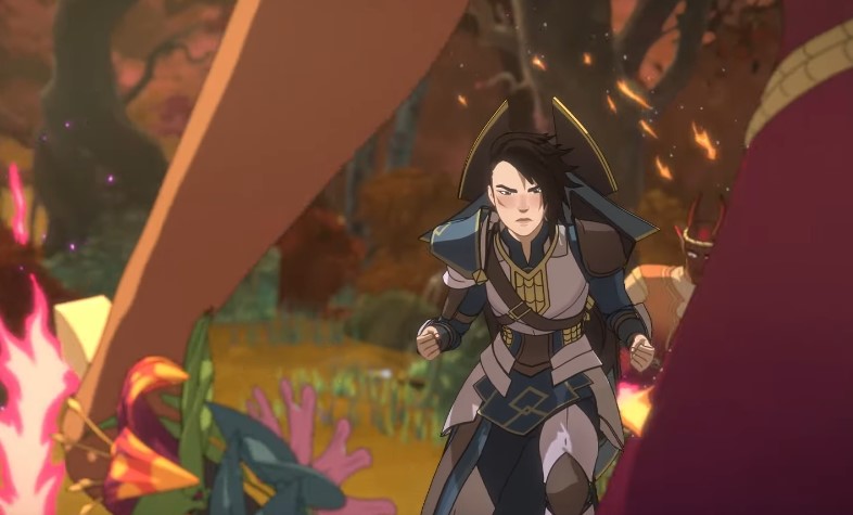 Amaya is Back in New Clip from The Dragon Prince: Mystery of Aaravos