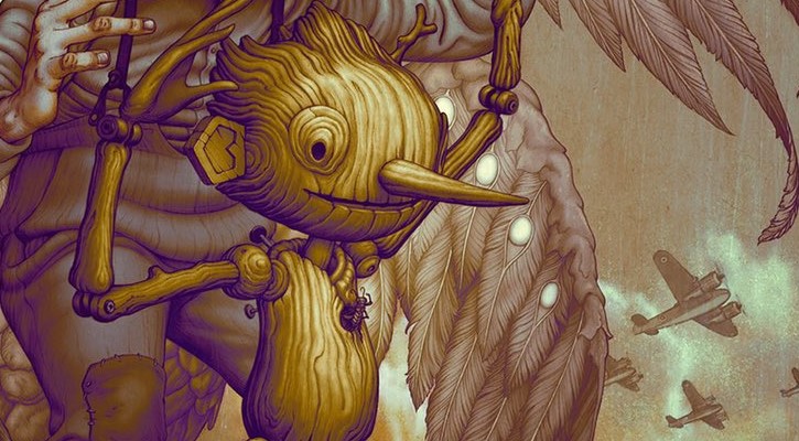 Guillermo del Toro’s Pinocchio Gets an Amazing Hand-Drawn Poster