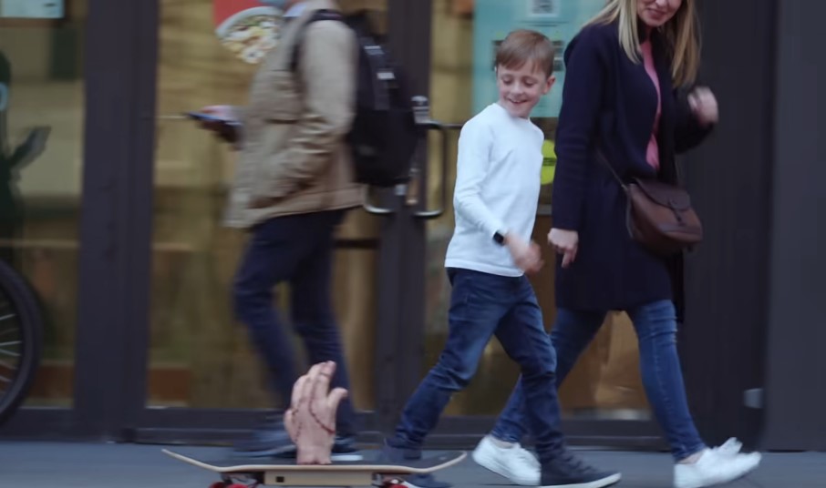 Netflix Pranks NYC with Thing from Wednesday