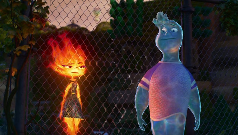 Opposites Do Attract in New Trailer for Pixar's Elemental