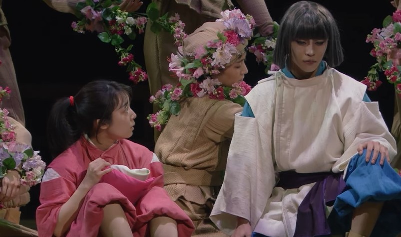 Watch Chihiro and Haku in Clip from Spirited Away: Live on Stage